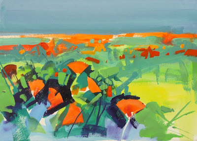 Nancy Standlee Fine Art: Stephen Quiller Workshop ~ Day 3 and 4